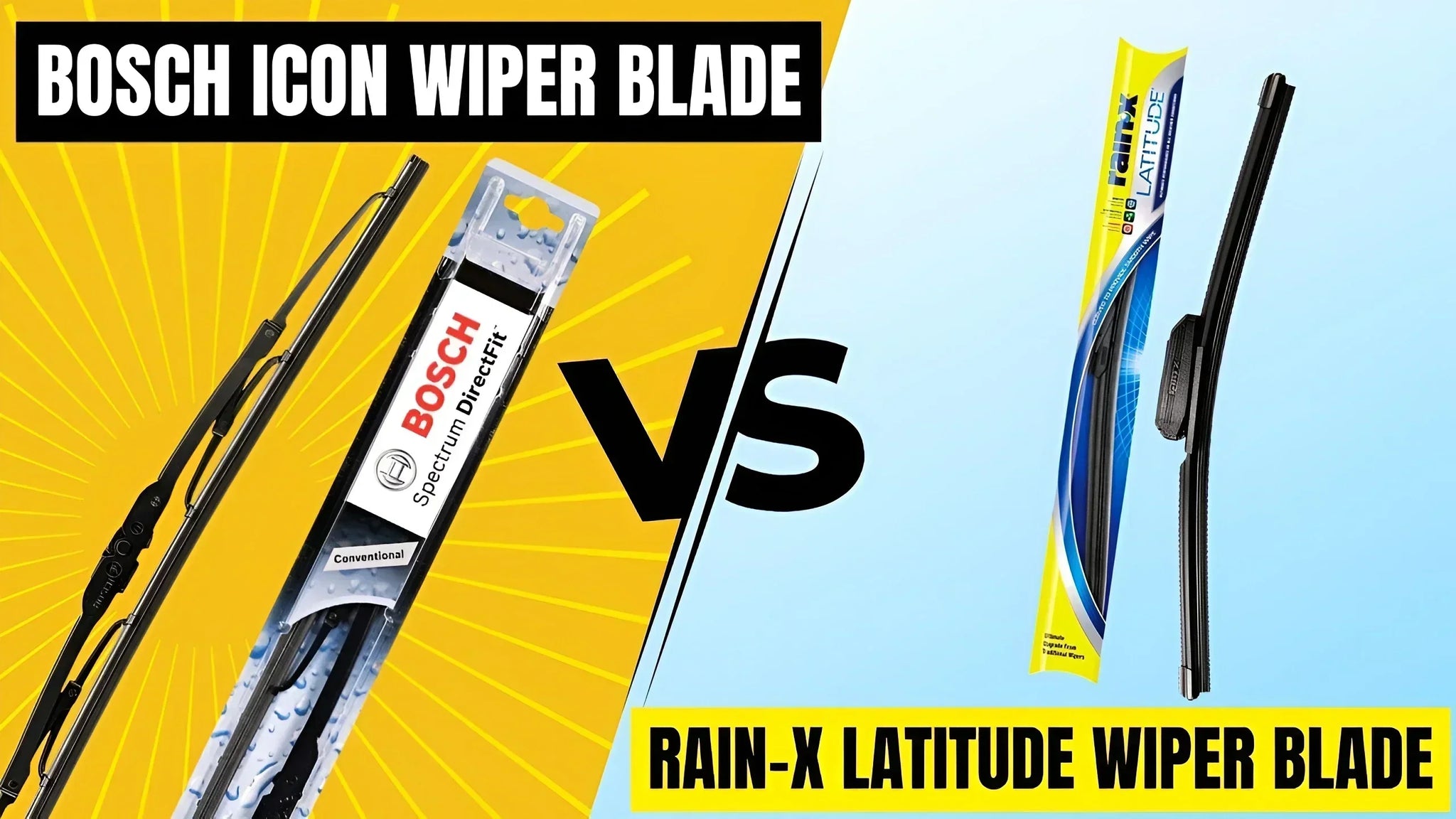 Rain-X Latitude vs Bosch ICON 2026: 5 Critical Tests Before You Waste ...