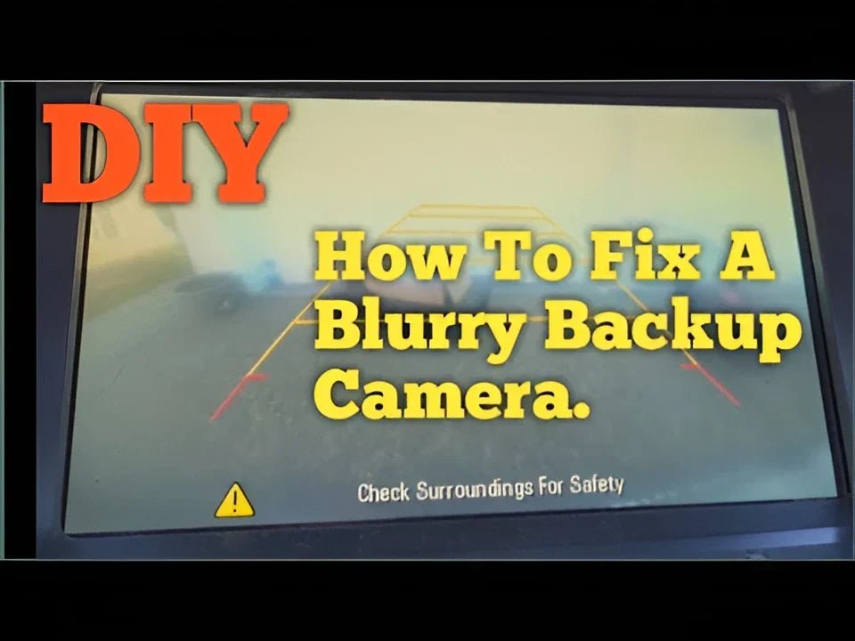 FJ Cruiser Backup Camera Blurry? 3 DIY Fixes for 2026 That Beat the De ...