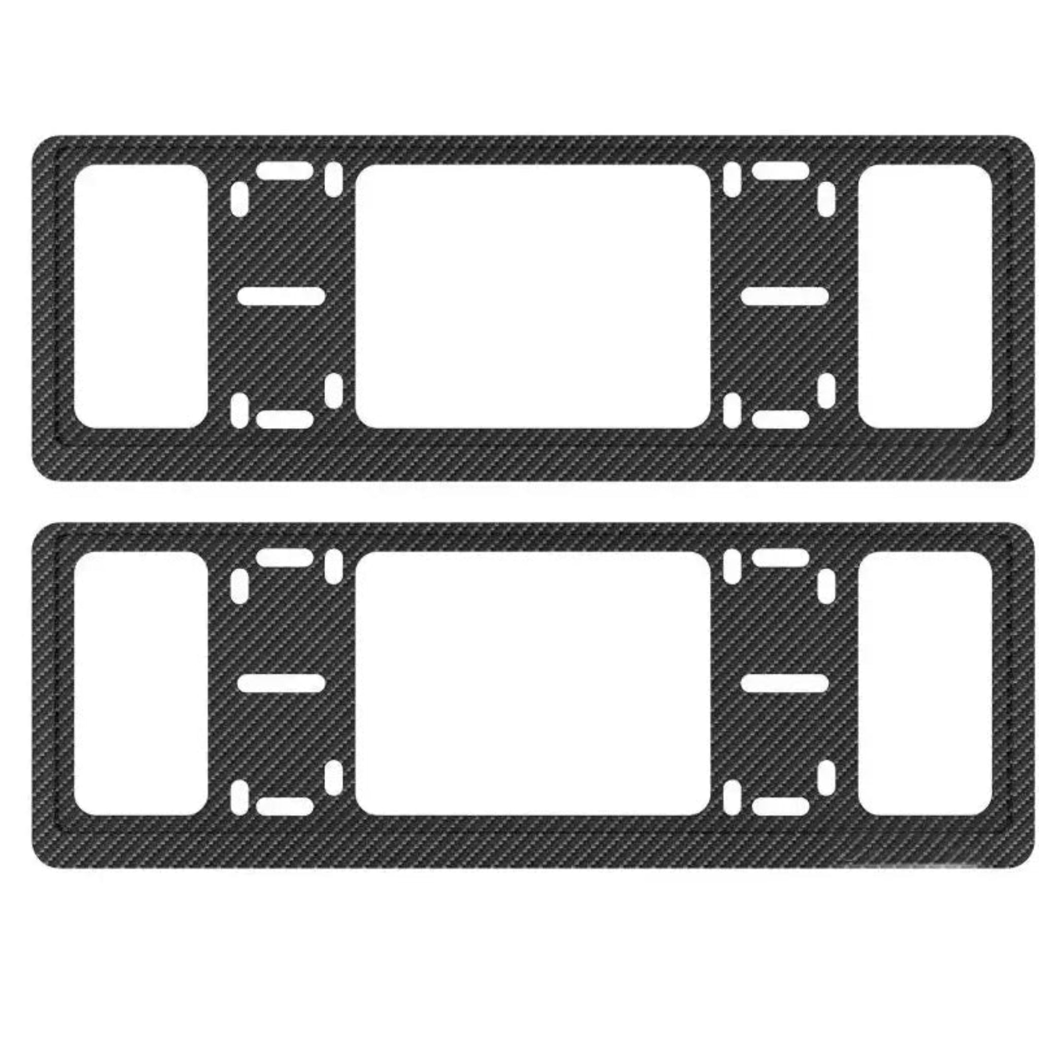 BYD Carbon Fiber License Plate Frame – EVparts4x4